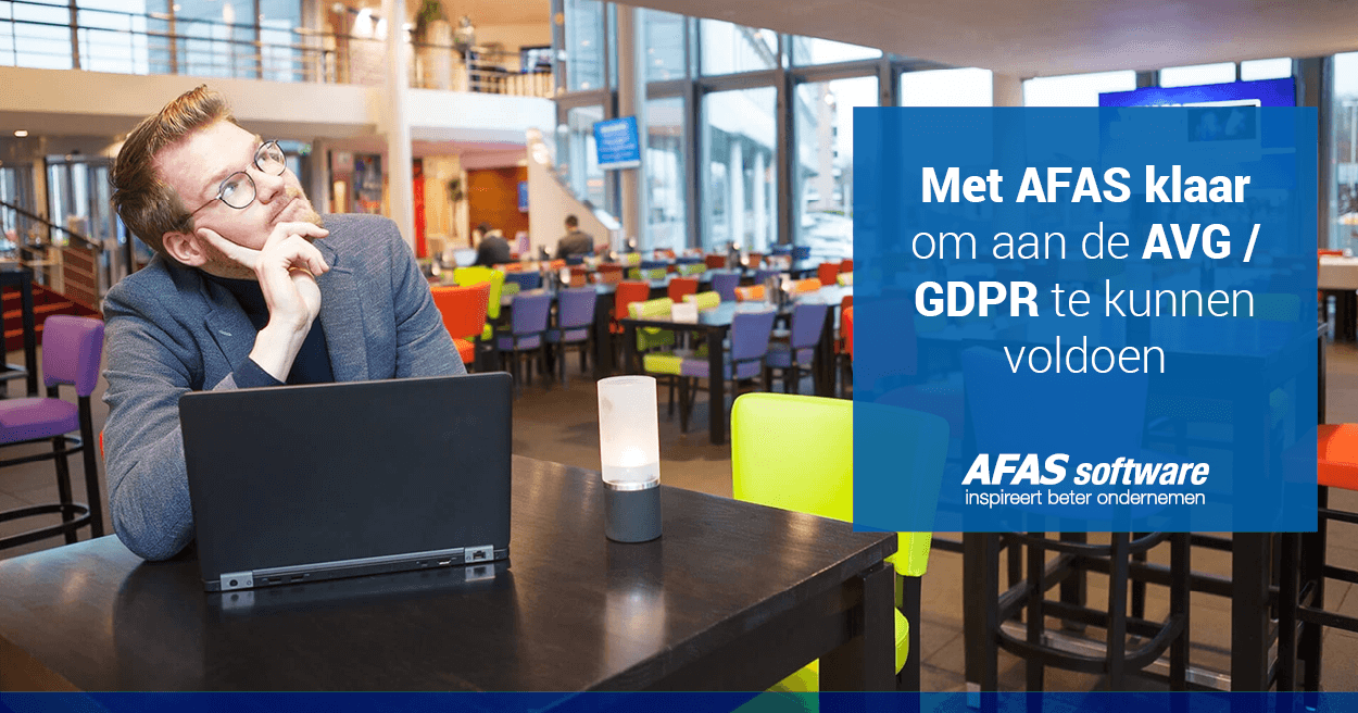 Klaar voor de AVG/GDPR met AFAS Software